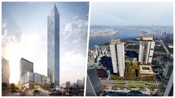 105층 VS 55층, 현대차 그룹 GBC 콘셉트 조감도 공개